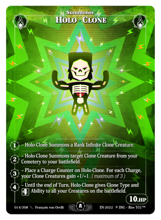 014 / 308 Holo-Clone - Rare – CARDSITY