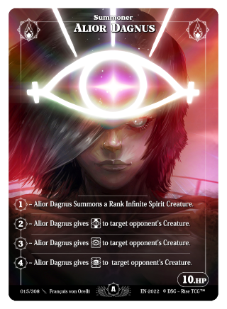 015 / 308 Alior Dagnus (Alt) - Rare – CARDSITY