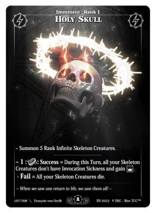 107 / 308 Holy Skull - Rare – CARDSITY