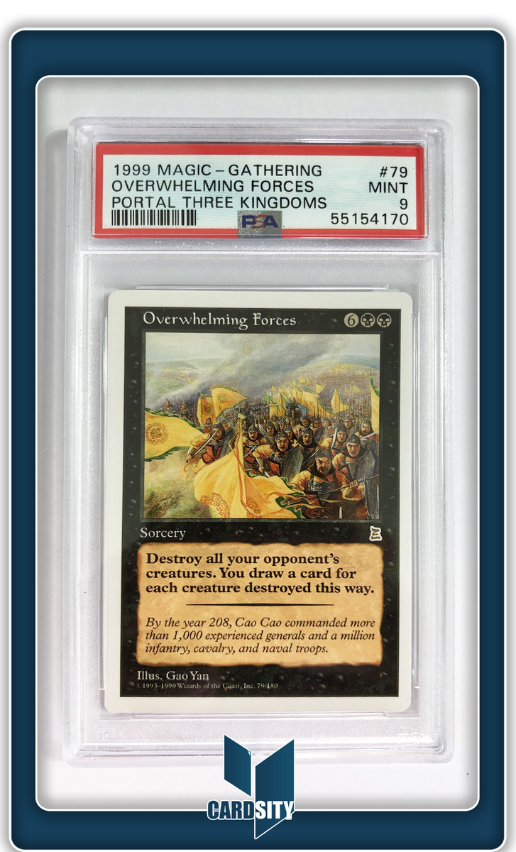 Carte gradée : Overwhelming Forces / Anglais / Portal Three Kingdoms ...